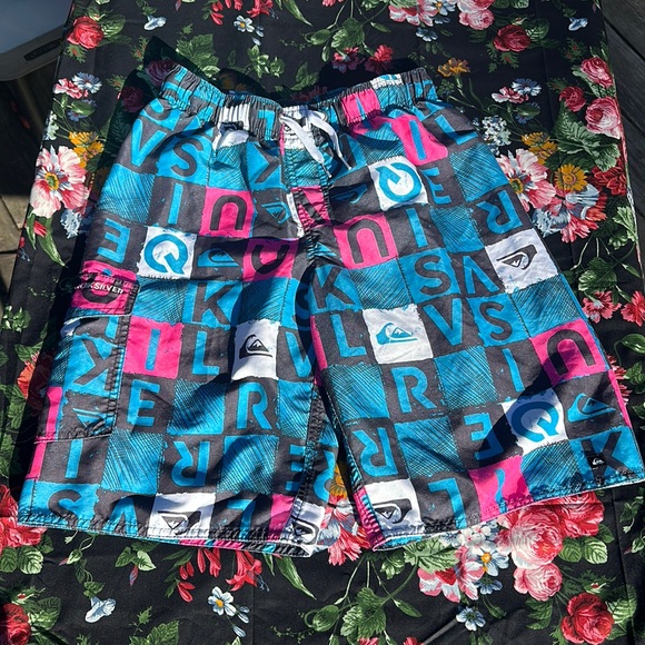 Quiksilver | Swim | Quicksilver Boardswim Shorts Box Graphic Cargo ...